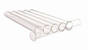 Test tube 100x16mm with flanged edge, 0,60