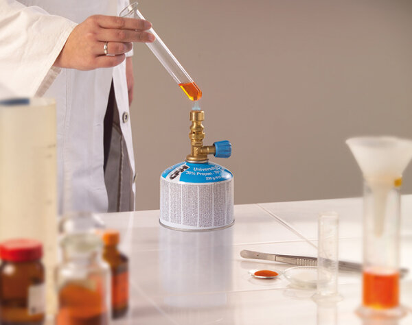 Threaded Laboratory Gas Burner (Bunsen Burner, Cartridge Burner), 21,